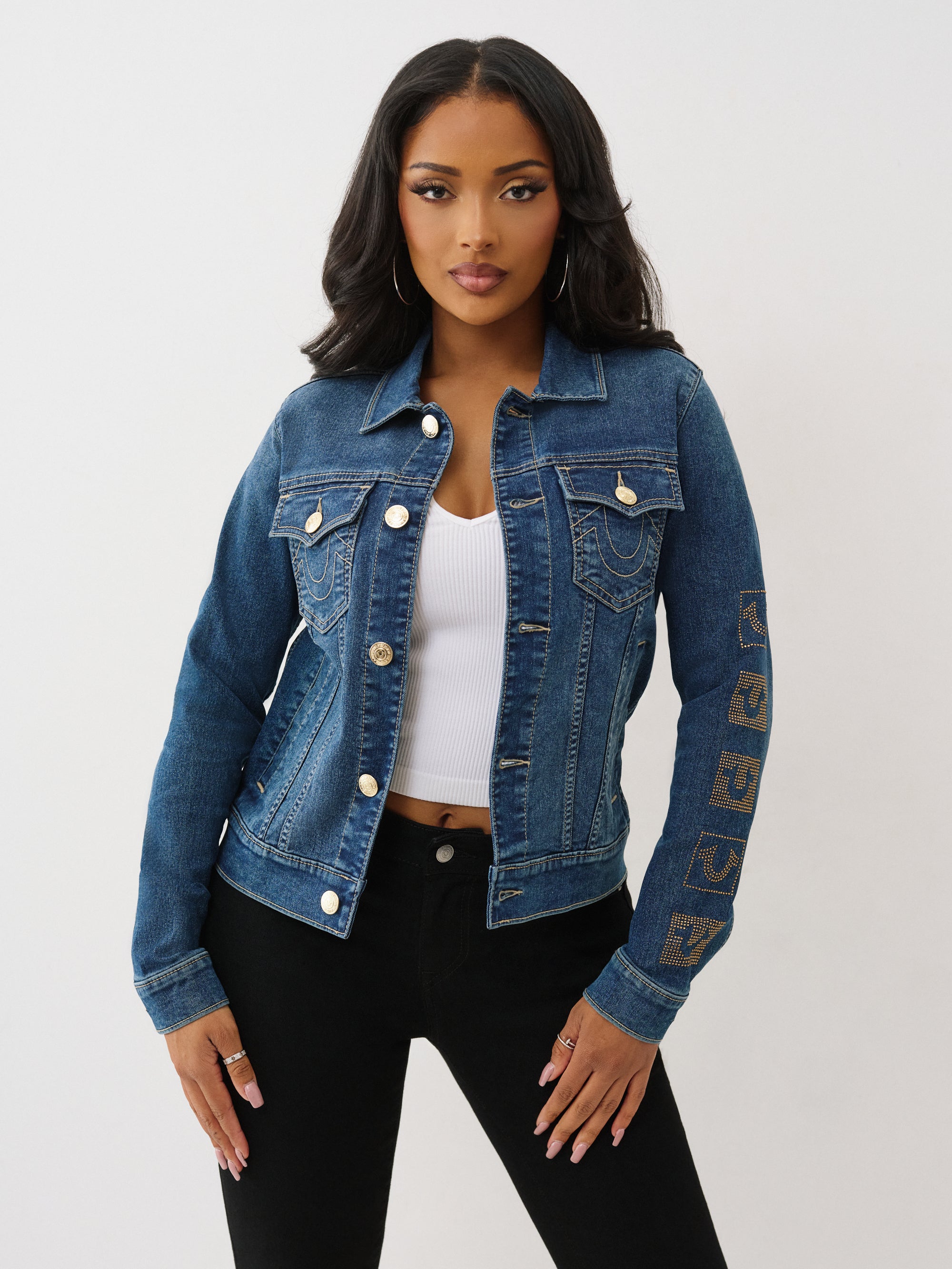JESSE SN SLIM DENIM JACKET – TRUE RELIGION México